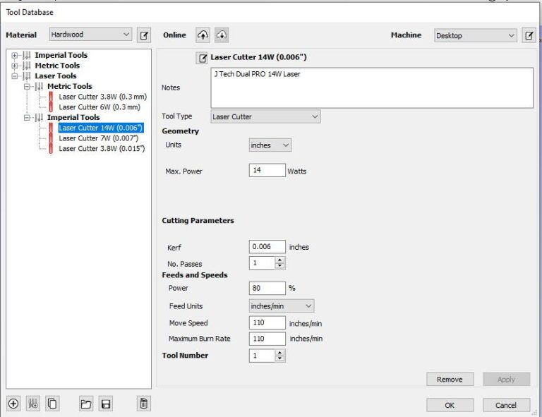 Vectric Laser Module Post Processors - J Tech Photonics, Inc.