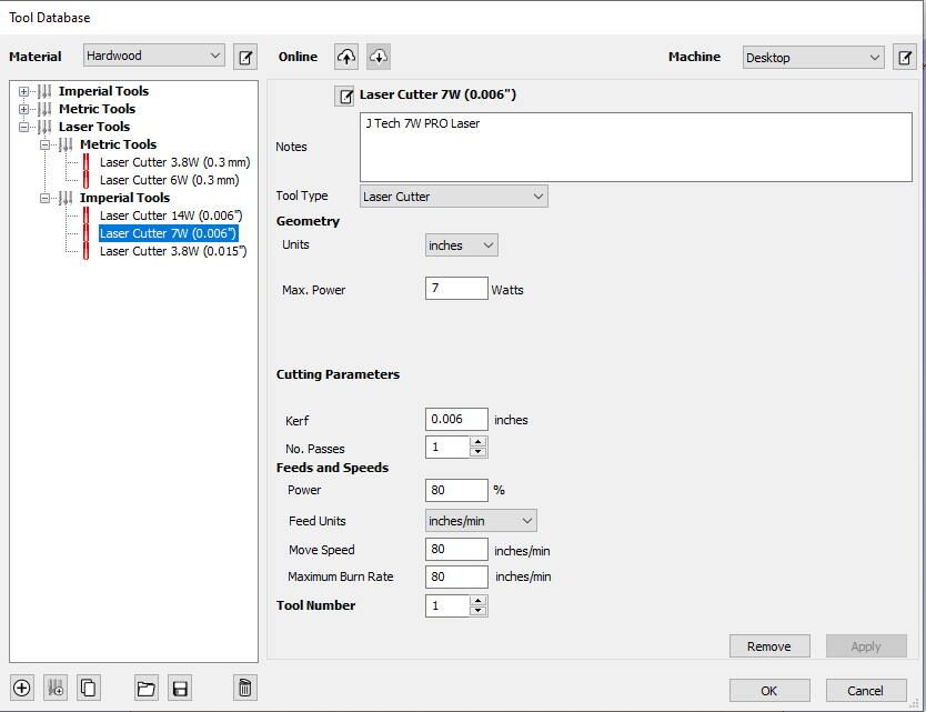 Vectric Laser Module Post Processors - J Tech Photonics, Inc.